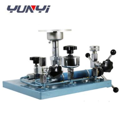 China Piston Calibrate Pressure Gauge Dead Weight Tester With Digital Lcd for sale