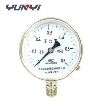 China 250Mpa Stainless Steel Pressure Gauge Manometer Movement for sale
