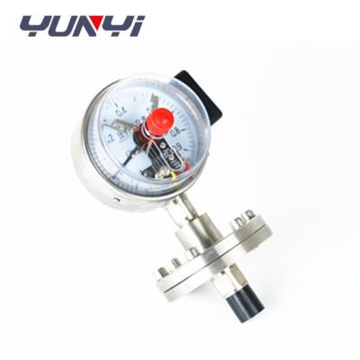 China 2.5% Hydraulic Digital Oil Pressure Gauge Electrical Contact for sale