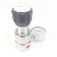 China 316L Diaphragm Stainless Steel Compressor Pressure Regulator Valve One Stage 1/4NPT for sale
