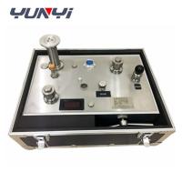 China Piston Water Dead Weight Tester Hydraulic Pressure Gauge Calibrator for sale