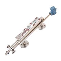 China Anti Corrosion PTFE Magnetic Flap Level Gauge High Accuracy With Float Ball for sale
