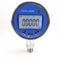 China LED Display Precision Air Digital Pressure Gauge Zero Automatically Setted 20mA for sale