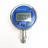 China 100MM Stainless Steel Precision Hydraulic Digital Pressure Gauge Manometer for sale