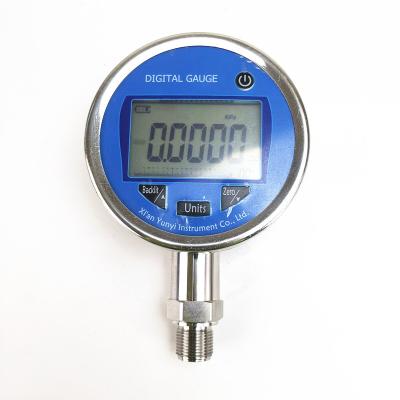 China 100MM Stainless Steel Precision Hydraulic Digital Pressure Gauge Manometer for sale