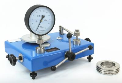 China YUNYI Laboratory ISO17025 5-500Mpa Ultra high pressure Dead Weight Tester Calibration for sale