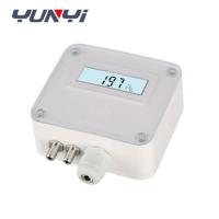 China Differential Micro Pressure Transmitter Sensor ABS LCD Display for sale