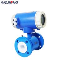 China Digital Milk Water Flow Meter Positive Direction Electromagnetic Flowmeter for sale