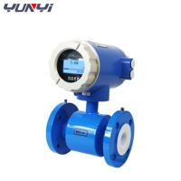 China Digital Milk Water Flow Meter Positive Direction Electromagnetic Flowmeter for sale