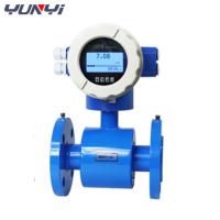 China Digital Milk Water Flow Meter Positive Direction Electromagnetic Flowmeter for sale