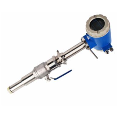 China Flow Meter Magnetic Electromagnetic Flowmeter DN40 Sanitary Clamped Milk Beer Flow Meter for sale