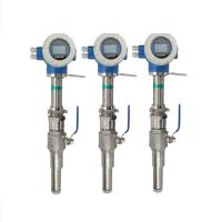 China DN40 Sanitary Clamped Magnetic Flow Meter For Milk Beer for sale