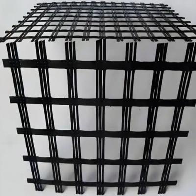 China Fiberglass And Plastic Geogrid With UV And Corrosion Resistance for sale