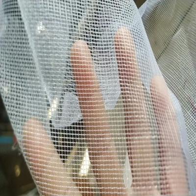 China 0.8mm And 0.5mm Orchard Hail Netting Aperture Offering  Protection Against Hail And Weather for sale