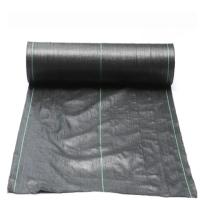 China 70-90g/M2 Weed Control Membrane Fabric Black Weed Barrier Cloth for sale