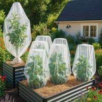 China Reusable High Mesh Insect Net Custom Sizes Light Permeable Net For Orchard Vegetables for sale