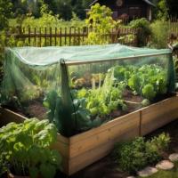 China Reusable High Mesh Insect Net Custom Sizes Light Permeable Net For Orchard Vegetables for sale