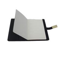 China Custom LED Logo PU Leather Notebook For Business Office Usage for sale