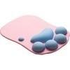 China PU Leather Ergonomic Mouse Pad Comfort Memory Foam Wireless Charging for sale