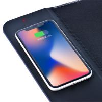 China Custom Waterproof Rubber RGB Gaming Mouse Pad Wireless Charging Desk Space for sale