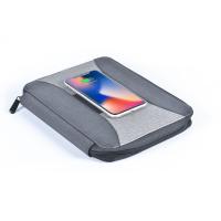 China Custom LED Logo A5 Multifunctional Wireless Charging Notebook For Business for sale