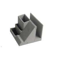 China Wireless Rechargeable 10w Leather Pen Holder Multifunctional 3Layer Box for sale