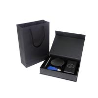 China Custom Business Gift Box Power Bank 5000mAh Wireless Charger Key Chain Pen Set for sale