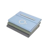 China OEM Rectangle Wireless Charging Power Bank Notebook Customized Logo for sale