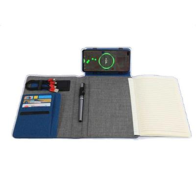 China Customized A5 Power Bank Notebook Diary Multifunctional Office Gift for sale
