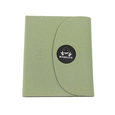 China Premium Business Luxurious Multifunctional Wireless Charging Notebook Customised for sale