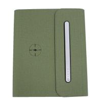China A5 Pu Leather Smart Business Wireless Charging Notebook Custom Print for sale