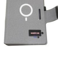 China Wholesale Hardback Multifunctional Smart Luxury Pu Leather High Quality Gift Powerbank A5 Wireless Charging Notebook for sale