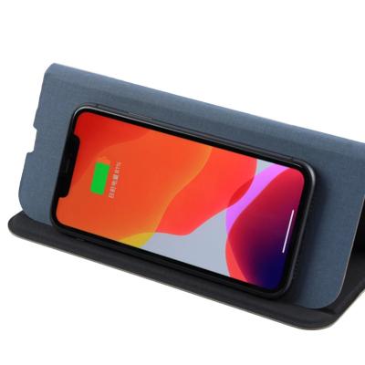 China Waterproof Foldable Leather Wireless Charging Mouse Pad Custom Originality for sale