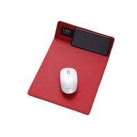 China Originality Led Logo Wireless Charger Mouse Pad Custom Printed Personalized Gifts for sale