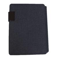 China Luxury Hardcover Powerbank Wireless Charging Notebook Premium Pu Leather for sale