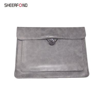 China Waterproof Zippered Leather Portfolio for sale