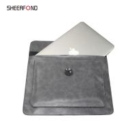 China Waterproof Zippered Leather Portfolio for sale