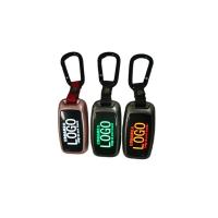 China 10W Portable Wireless Charger Keychain Adapter Custom LED Logo Corporate Gift for sale