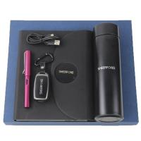 China Customized Wireless Charging Laptop Power Bank Keychain Thermos Cup Corporate Gift Set for sale