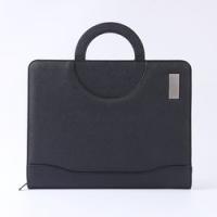 China Multifunctional Waterproof Power Bank Notebook Portfolio Leather Material for sale