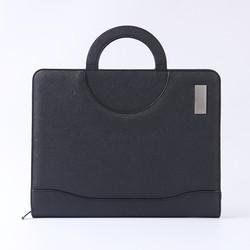 China Multifunctional Waterproof Power Bank Notebook Portfolio Leather Material for sale