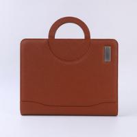 China Multifunctional Waterproof Power Bank Notebook Portfolio Leather Material for sale
