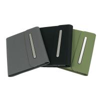 China Leather Wireless Charging Notebook for sale