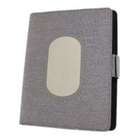 China A5 Grey Wireless Charging Notepad , Ultrathin Junior Padfolio 5x8 for sale