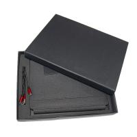 China Rechargeable Leather Wireless Power Bank Notebook , Multiscene Gift Set For Corporate for sale