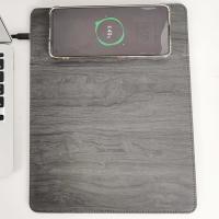 China 30x22x7cm Washable Wireless Charging Mouse Pad Collapsible Non Slip for sale