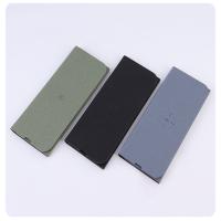 China Foldable Leather Fast Charging Mouse Pad , Ultralight Keyboard Mat For Desk for sale