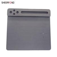 China Multifunctional 10w Wireless Charging Mouse Pad PU Leather Portable Storage for sale