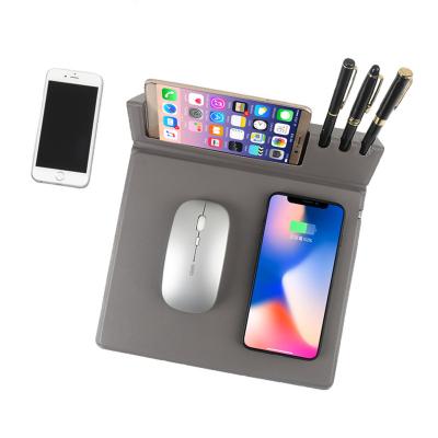 China recyclable Wireless Mouse Pad With Phone Charger Multifunctional ultralight for sale