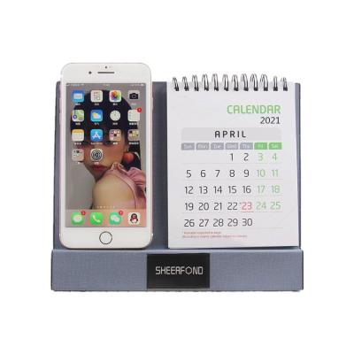 China Personalised Desk Wireless Charging Calendar Ultraportable Nontoxic for sale